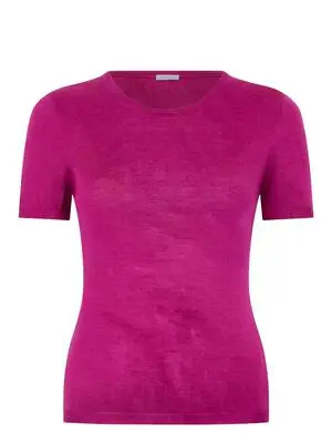 Malo Round-neck Top - Pink
