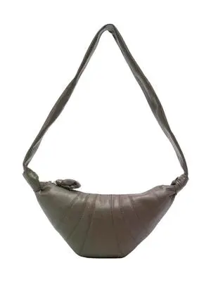 LEMAIRE Small Croissant Bag - Brown