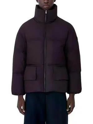 Moncler X Jil Sander Logo Padded Jacket - Purple