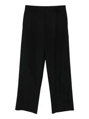 Emporio Armani Pleated Trousers - Black