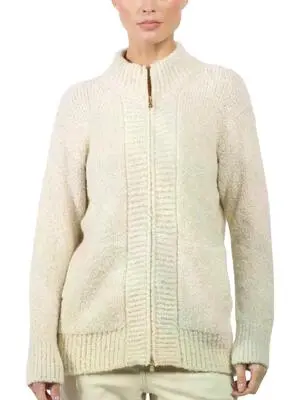 Eleventy Zip Pocket Knitwear - Neutrals