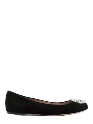 Gucci Interlocking-g Ballet Flats - Black