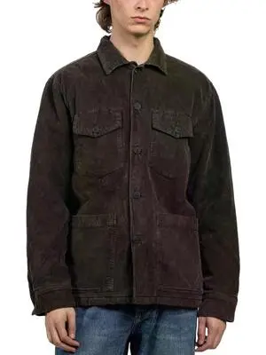Hartford Corduroy Shirt Jacket - Brown