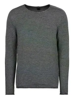 HANNES ROETHER Striped Crew-Neck Sweater