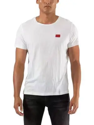 TYLER JORN Red-patch T-shirt - White