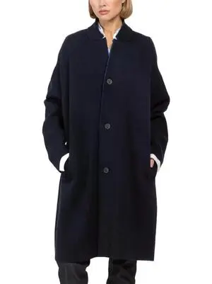 OYUNA Relaxed-fit Coat - Blue