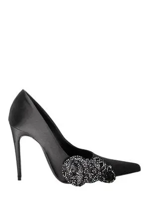 Magda Butrym Crystal-embellished Stiletto Heeled Pumps - Black