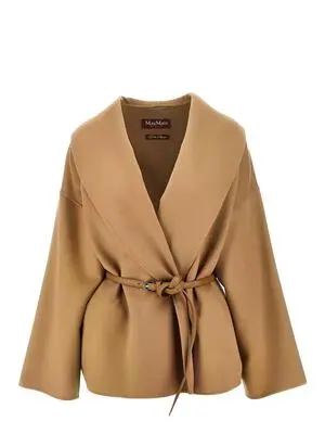 Max Mara Belted Jacket - Neutrals