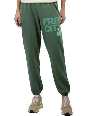 FREECITY Logo Trousers - Green