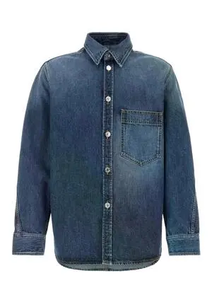 Givenchy Chest-pocket Denim Shirt - Blue