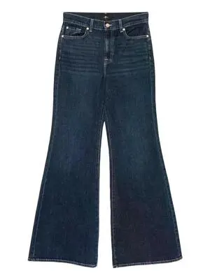 7 For All Mankind Retro Flared Jeans - Blue