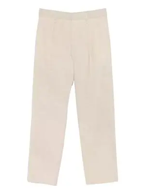 FEDERICO CINA Pleated Trousers - Neutrals