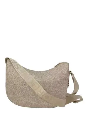Borbonese Luna Shoulder Bag - Neutrals