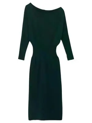 Simkhai Off-shoulder Midi Dress - Green