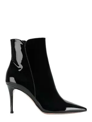 GIANVITO ROSSI Classic Pointed Ankle Boots - Black