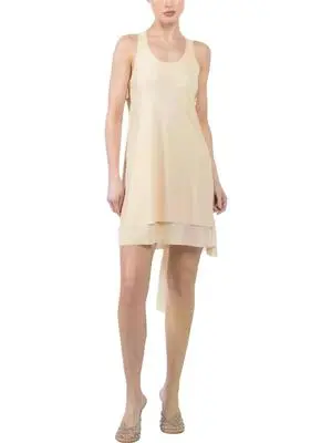 SETCHU Layered Mini Dress - Neutrals