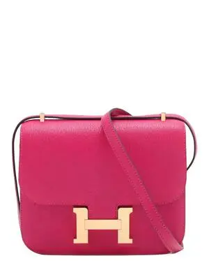Hermès Constance 18 Crossbody Bag - Pink