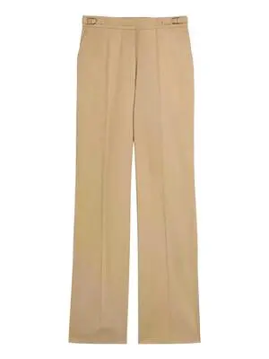 GABRIELA HEARST Vesta Buckle-Detail Trousers