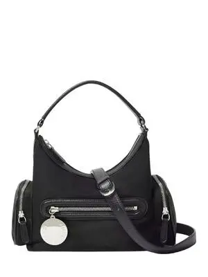 Stella McCartney Zip Pocket Shoulder Bag - Black