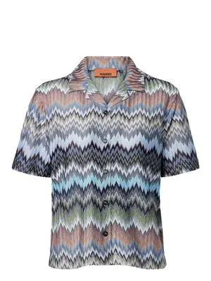 Missoni Zigzag Intarsia Shirt - Multicoloured