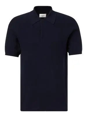 Saint Laurent Cotton Polo Shirt - Blue