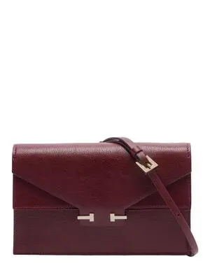 TOM FORD Mini Leather Crossbody Bag - Red