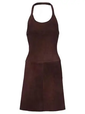 Stouls Chiquita Suede Mini Dress - Brown