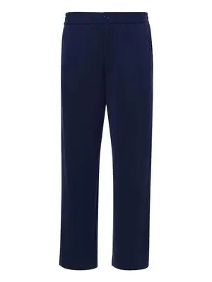 Giorgio Armani Mid-rise Straight Pants - Blue