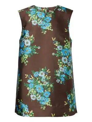 ALEMAIS Floral Print Top - Multicoloured