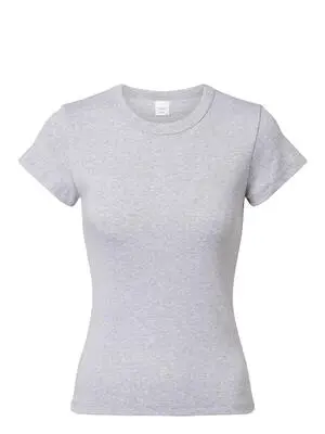 LESET Nando Cotton Jersey T-shirt - Grey