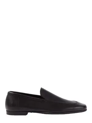 John Lobb Tyne Leather Loafers - Black