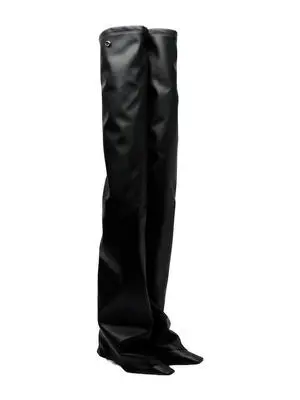 Attico Robin Over-the-knee Boots - Black