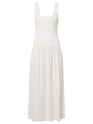 Rebecca Vallance Jersey Maxi Dress - White