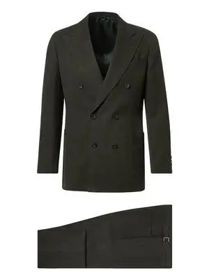 Thom Sweeney Linen Suit - Green