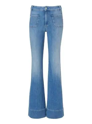 Ag Vicky Flared Jeans - Blue