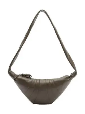 LEMAIRE Small Leather Bag - Green