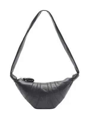 LEMAIRE Small Leather Shoulder Bag - Blue