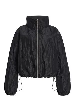 KALLMEYER Sadie Zip-up Windbreaker Jacket - Black