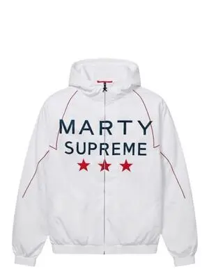 NAHMIAS X Marty Supreme A24 Classic Warm Up Jacket - White