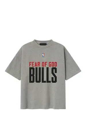 Fear Of God Essentials Bulls 90's Tee Shirt - Concrete Heather