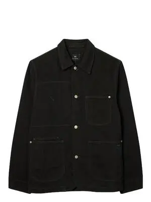 Paul Smith Regular-fit Organic Cotton Work Jacket - Green