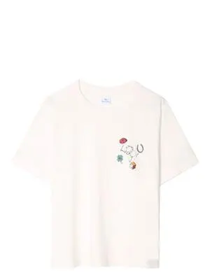Paul Smith Organic Cotton 'charms' T-shirt - White