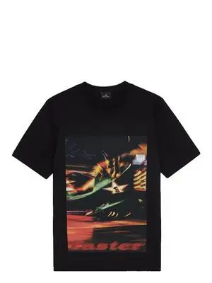 Paul Smith Casual-fit 'faster' T-shirt - Black