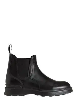 Woolrich Leather Chelsea Boots - Black