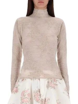 GANNI Sweater - Beige