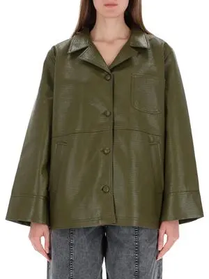 Baum Und Pferdgarten Collared Jacket - Green