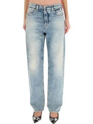 DIESEL Straight Leg Jeans - Denim