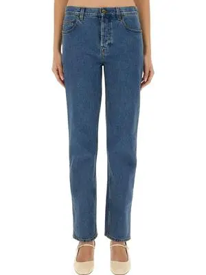 Burberry Straight Leg Jeans - Denim