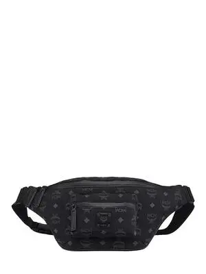 Mcm Belt Bag - Black