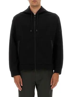 Premiata Full Zip Sweatshirt - Black
